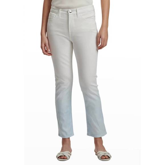 JEN7 | Jeans | New Jen7 Ombre Ankle Straight Jeans In Cloud | Poshmark